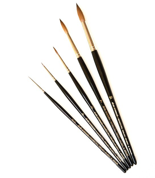 Pinzells per pintar modelisme.