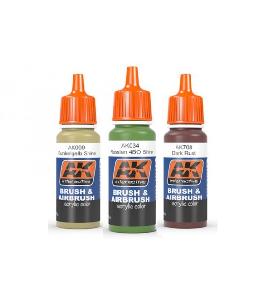 AK Interactive Paint for painting models and miniatures.